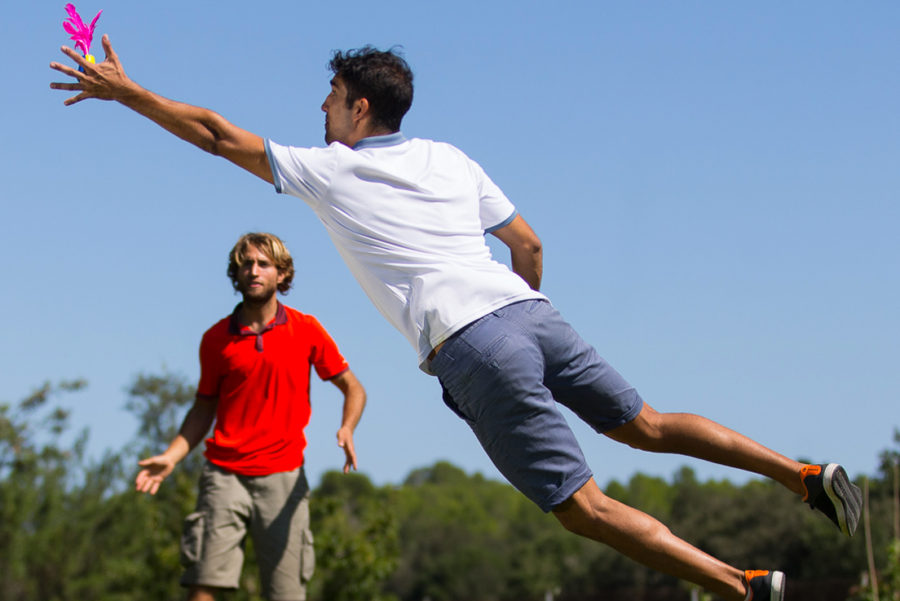 Divertirsi con la peteca brasiliana - Pattini